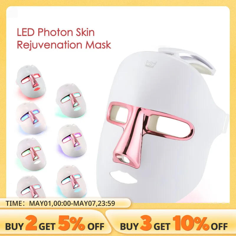 Seven-color-LED-Photon-Skin-Rejuvenation-Instrument-8-Modes-Beauty-Mask ...