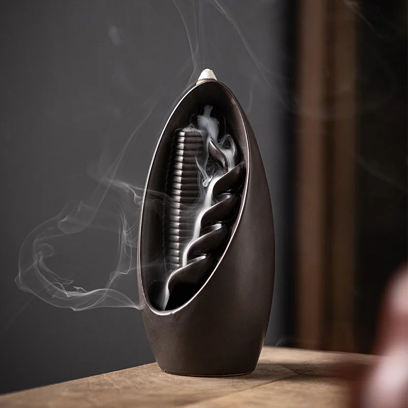 Purple-Sand-Lotus-Leaf-Lotus-Waterfall-Flowback-Incense-Burner-Home ...