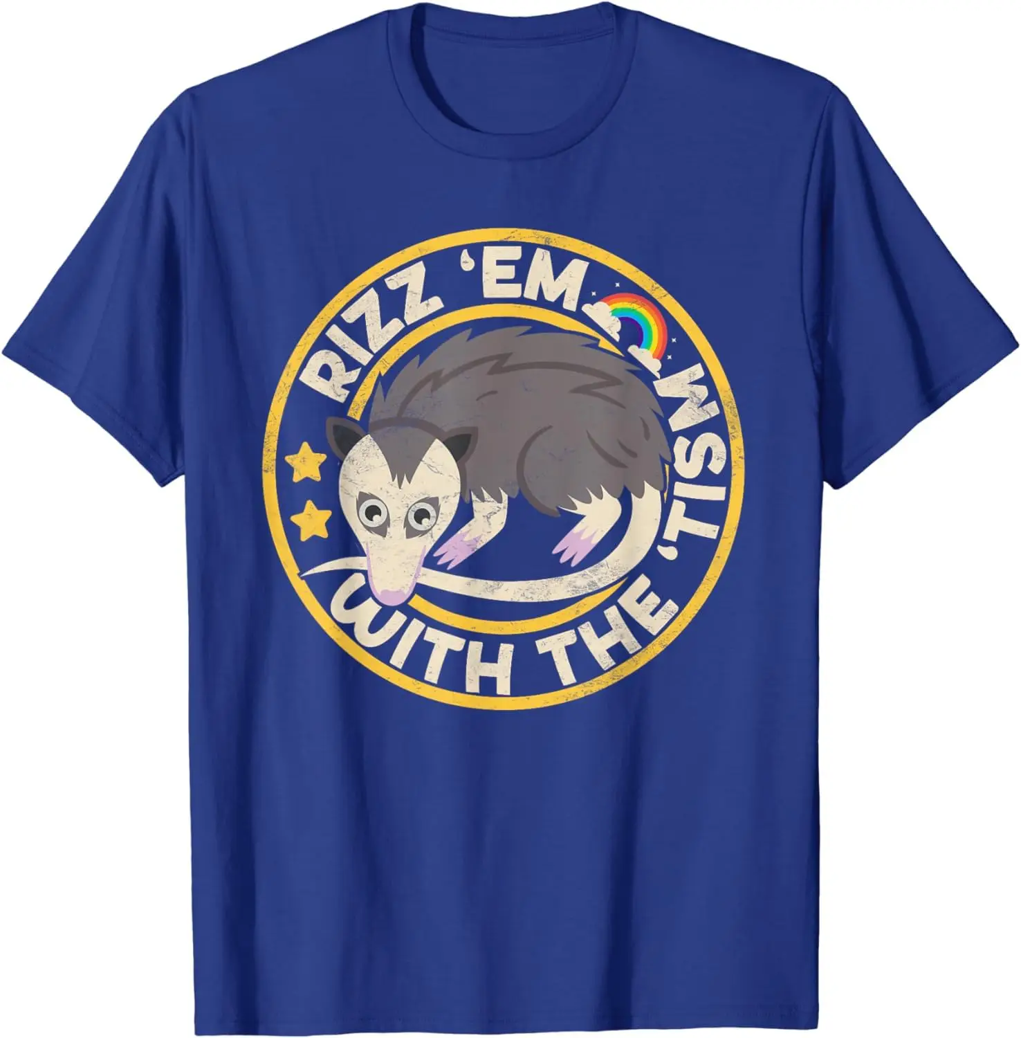 Autism-Rizz-Em-With-The-Tism-Autistic-Possum-T-Shirt-Anime-Graphic-T ...