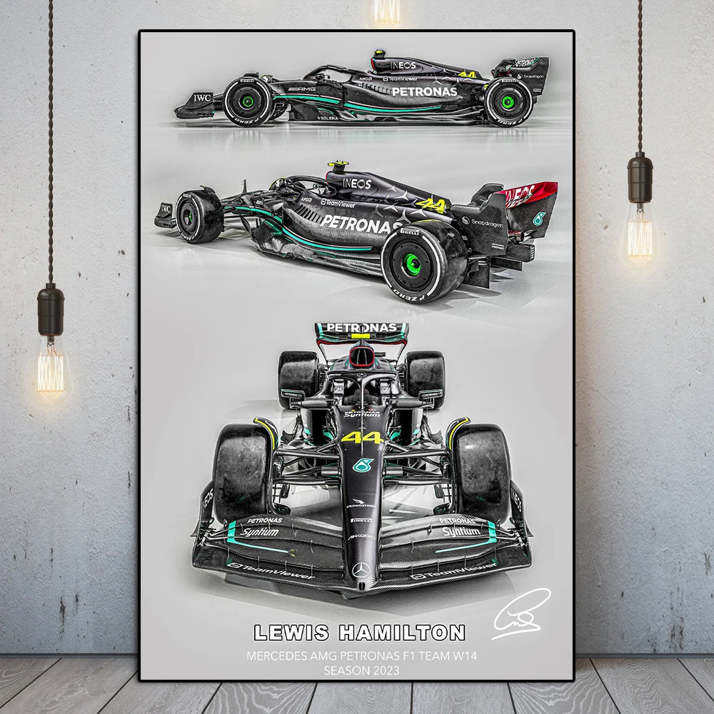 Super Formula Grand Prix Racing Poster Print Racer Hamilton Sports Car ...