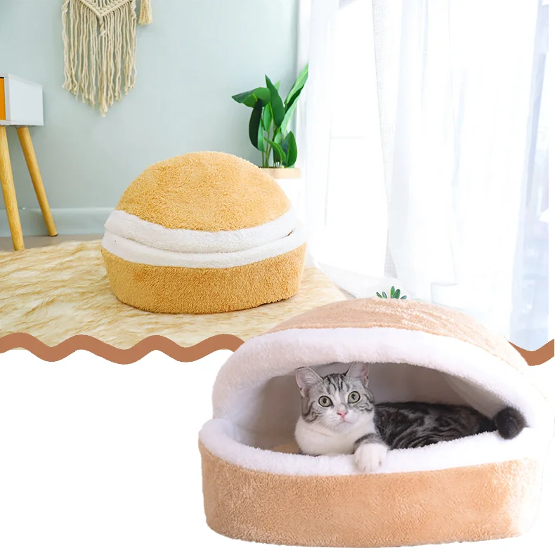 Shell-Dog-House-Cats-Pet-Products-Closed-Dogs-Bed-for-a-Small-Dog ...