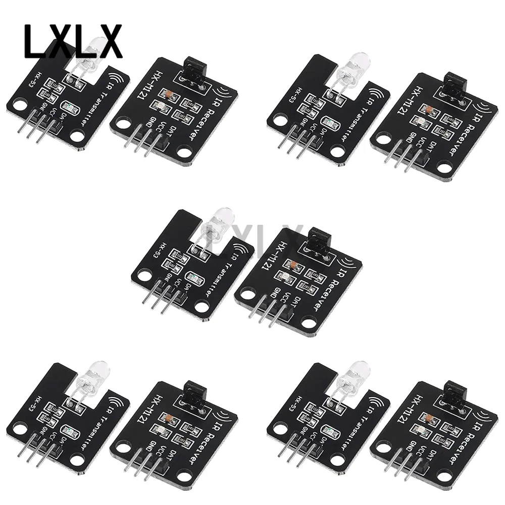 5PCS-Digital-38KHz-Infrared-Receiver-Module-Infrared-Transmitter-Head ...