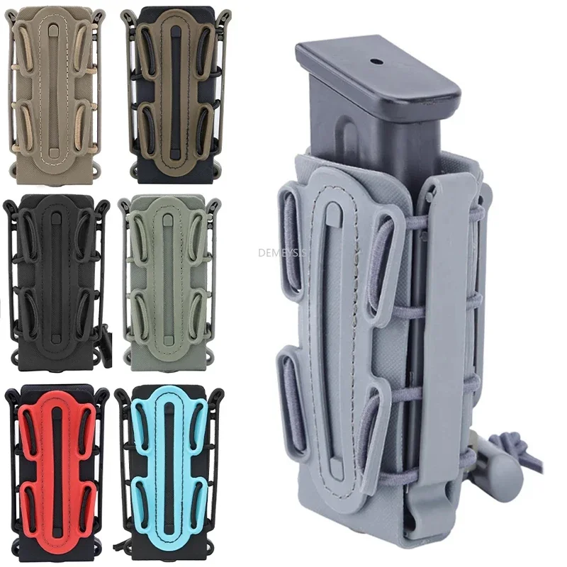 Tactical-Mag-Pouches-Fast-Magazine-Case-with-Belt-Clip-Molle-9mm ...