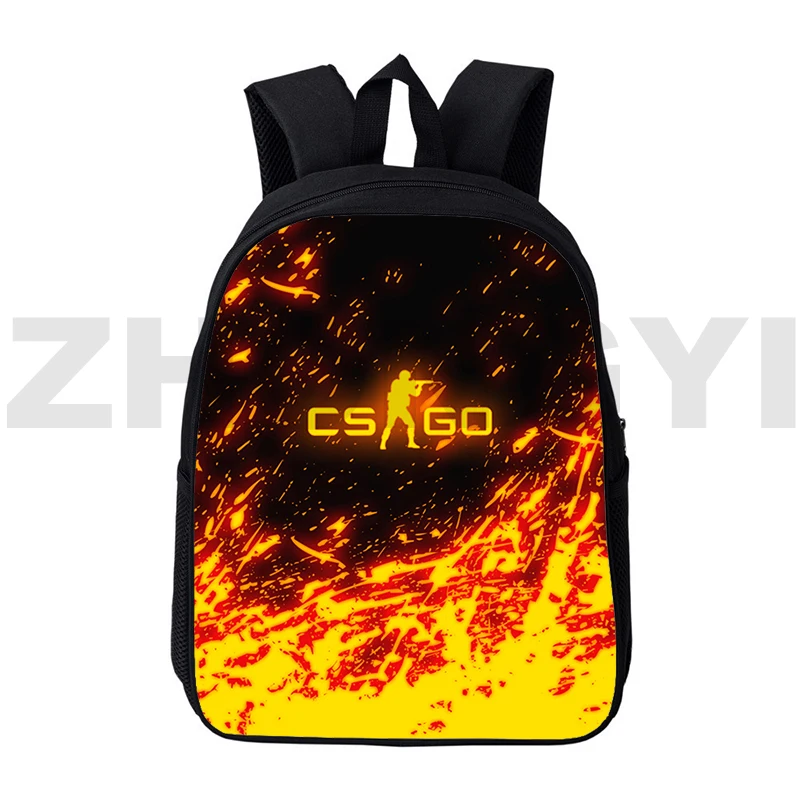 High Quality Assault Game CS GO 3D Backpacks 12/16 Inch Cartoon ...