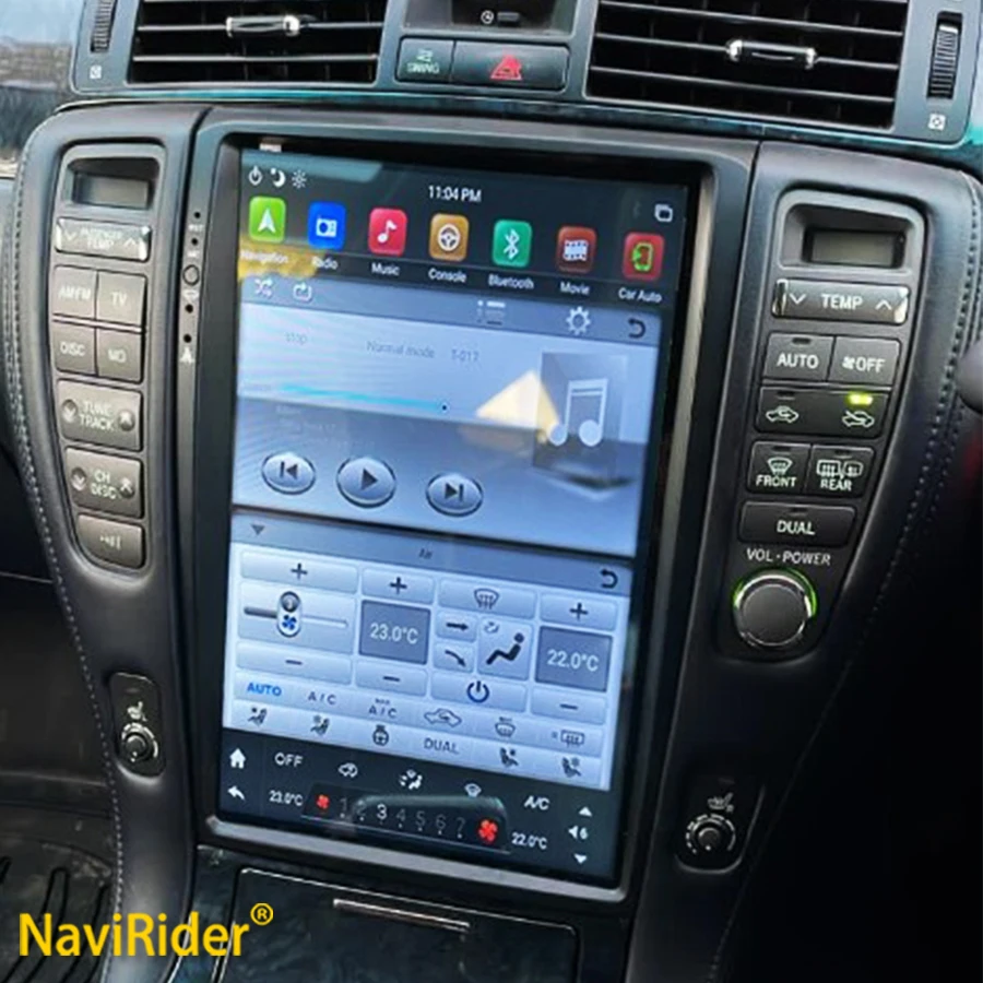 Radio-con-GPS-para-coche-reproductor-Multimedia-con-Android-13-pantalla ...