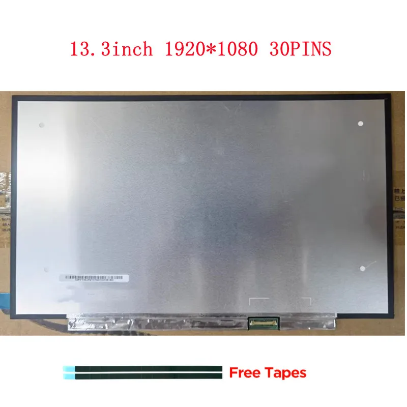 13.3" IPS LCD Panel N133HCE-EN2 N133HCE-EP2 For ThinkPad X13 X390 X395 ...
