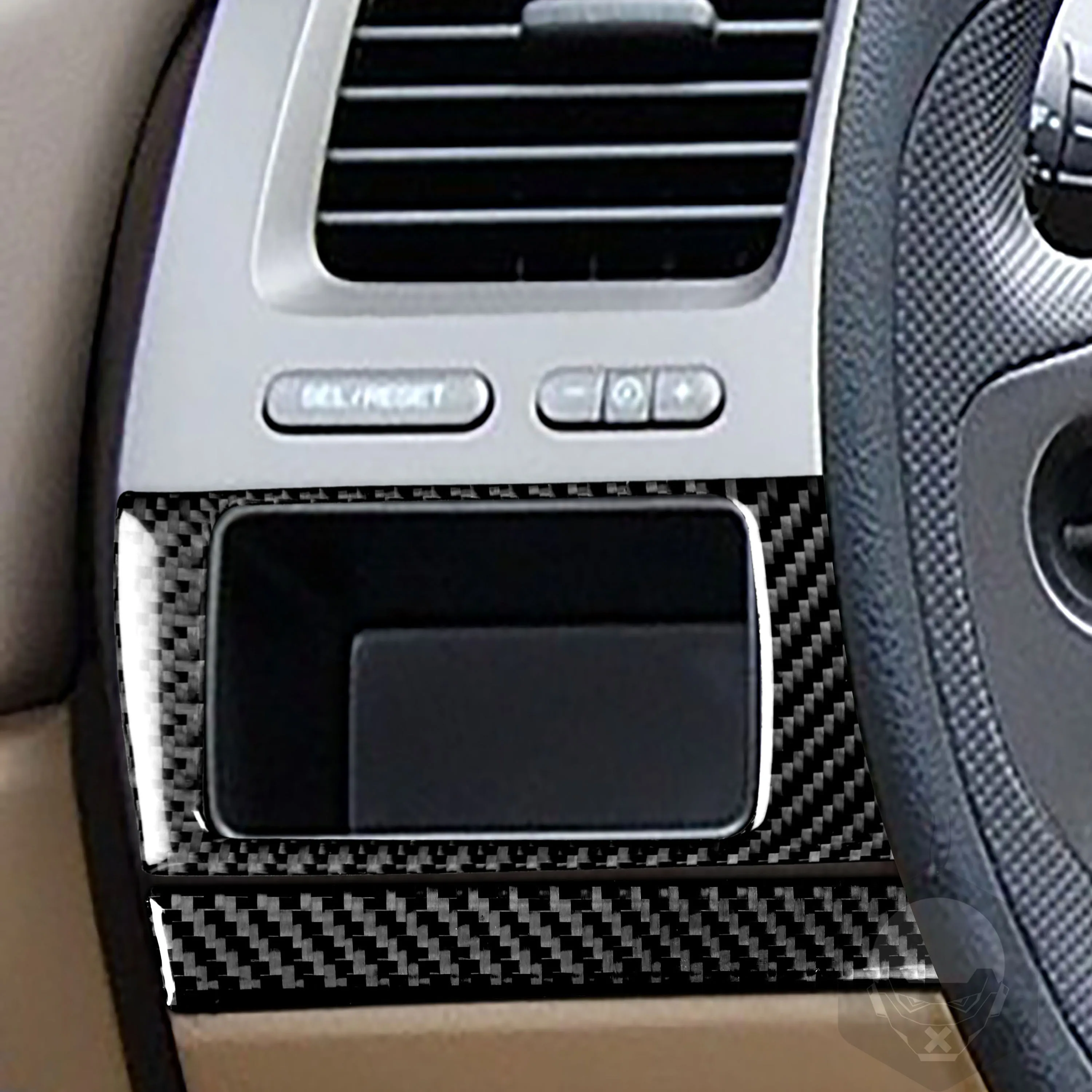 2Pcs Panel Sticker Waterproof Carbon Fiber Car accessories Interior ...