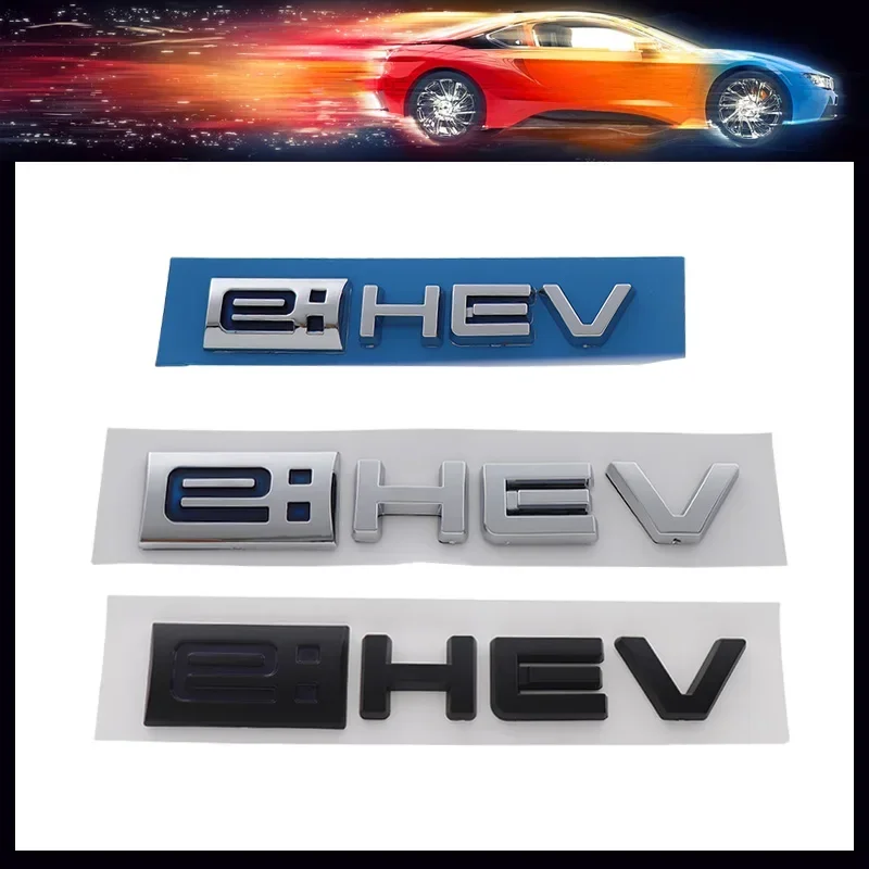 3D-Car-Styling-e-HEV-car-Hood-Fender-trunk-Rear-Bonnet-Nameplate-Emblem ...