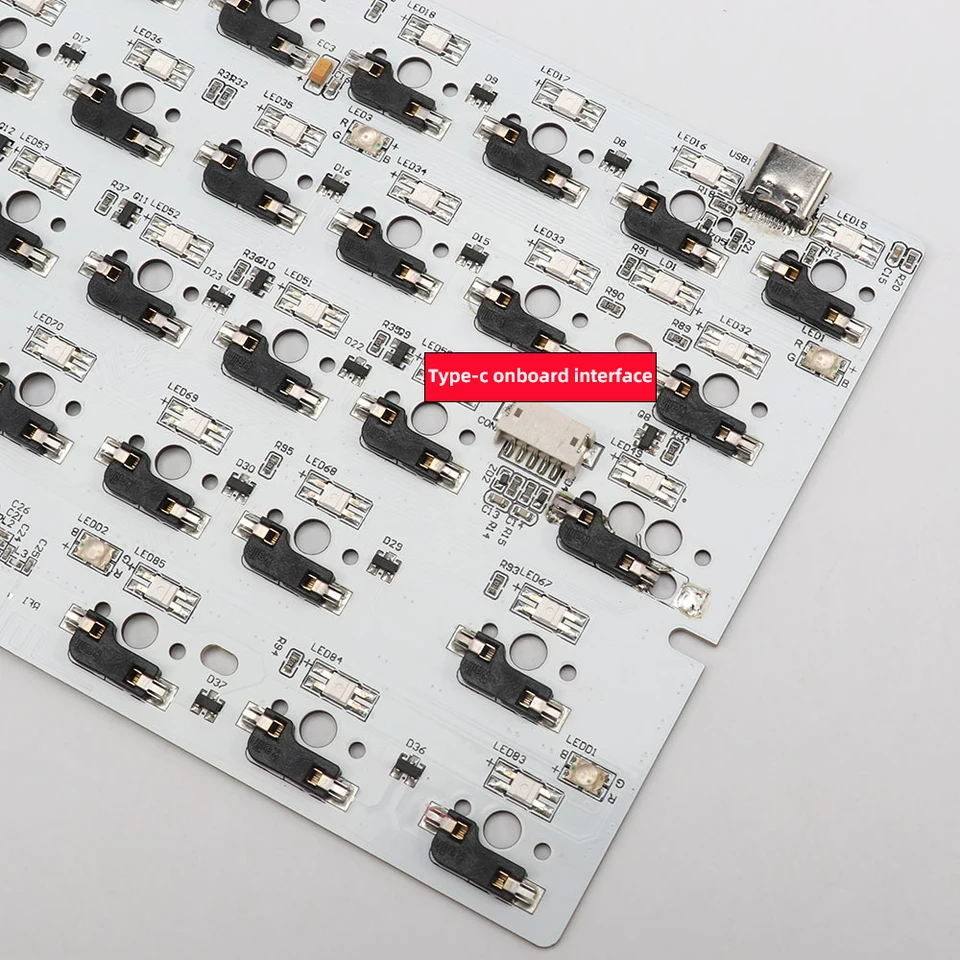 Gh60 64 Minila Pcb Type C YMDK GH60 Mechanical Keyboard PCB - Type C ...