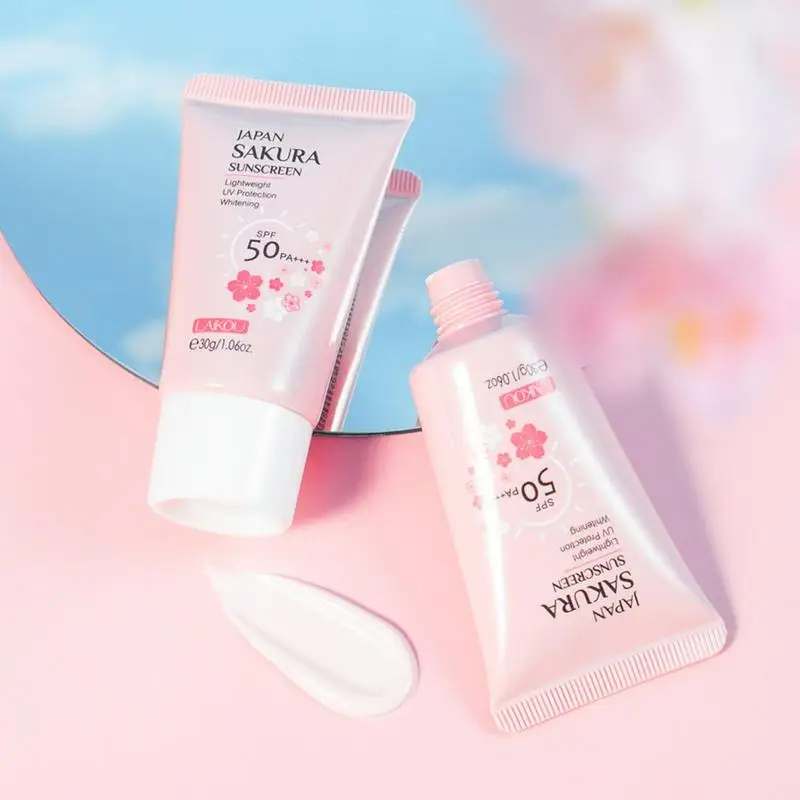 1pcs-Sakura-Sunscreen-Cream-Protector-Facial-Sun-Block-Spf50-Gel ...