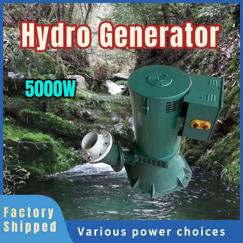 5KW-220V-Hydro-Generator-5000W-220V-230V-240V-Micro-Hydraulic-Turbine ...