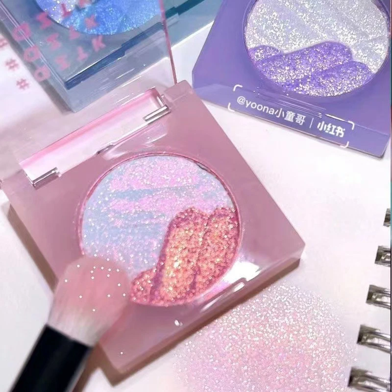 Pink Diamond Highlight Palette Glitter Mashed Potatoes Highlighter ...