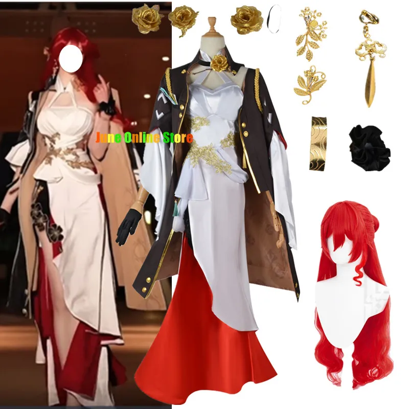 Honkai Star Rail Cosplay Costume Game Honkai Himeko Cosplay Costume ...