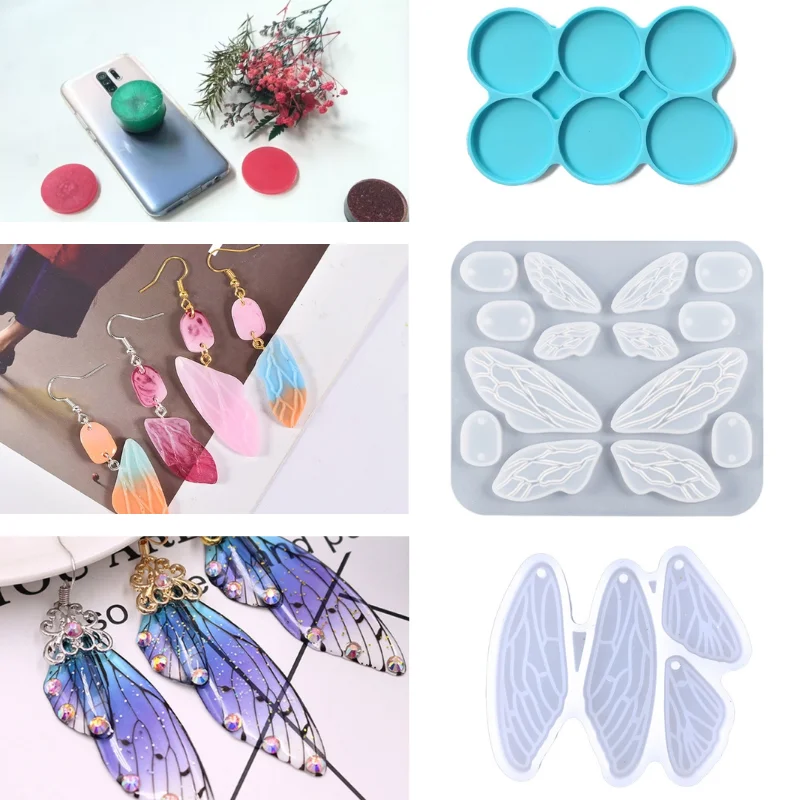 6-Cavity-Silicone-Large-Round-Molds-Disc-Resin-Molds-6-Pack-Circle ...