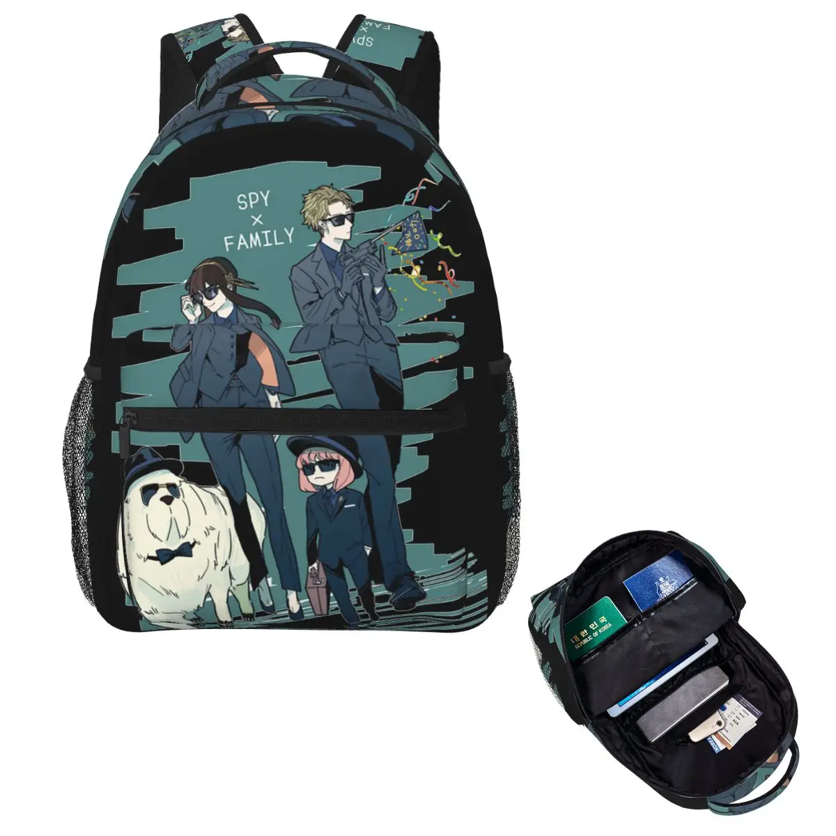 Spy X Family - Anya - Yor - Loid Forger Backpack Hot Sale Daypack Large ...