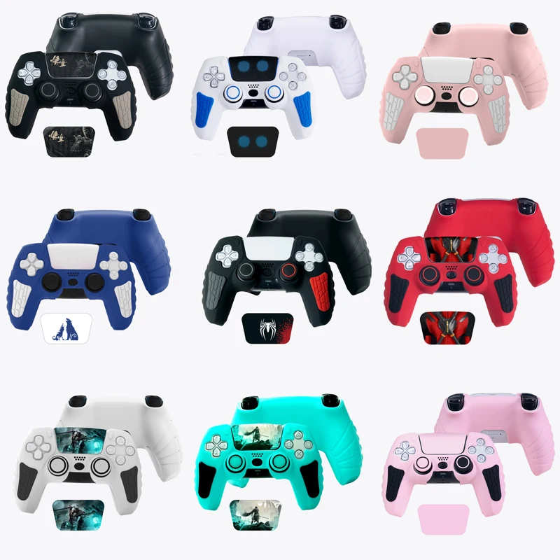 Non-Slip-Silicone-Soft-Protector-Sticker-Skin-For-Sony-Dualsense-5-PS5 ...