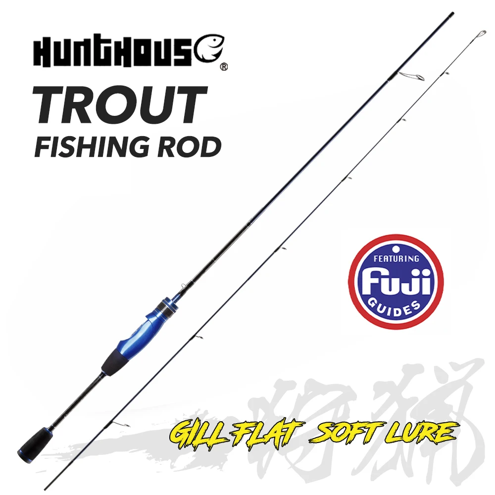 HUNTHOUSE-Trout-Fishing-Rod-UL-Fuji-Spinning-Casting-Rod-Jigging-Rods ...
