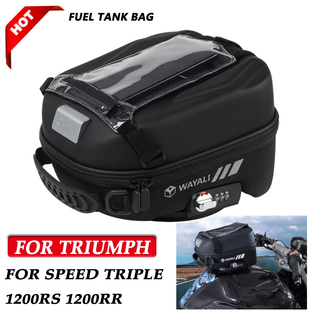 Motorcycle-Fuel-Tank-Bag-For-TRIUMPH-Speed-Triple-1200RS-1200RR-1200-RR ...