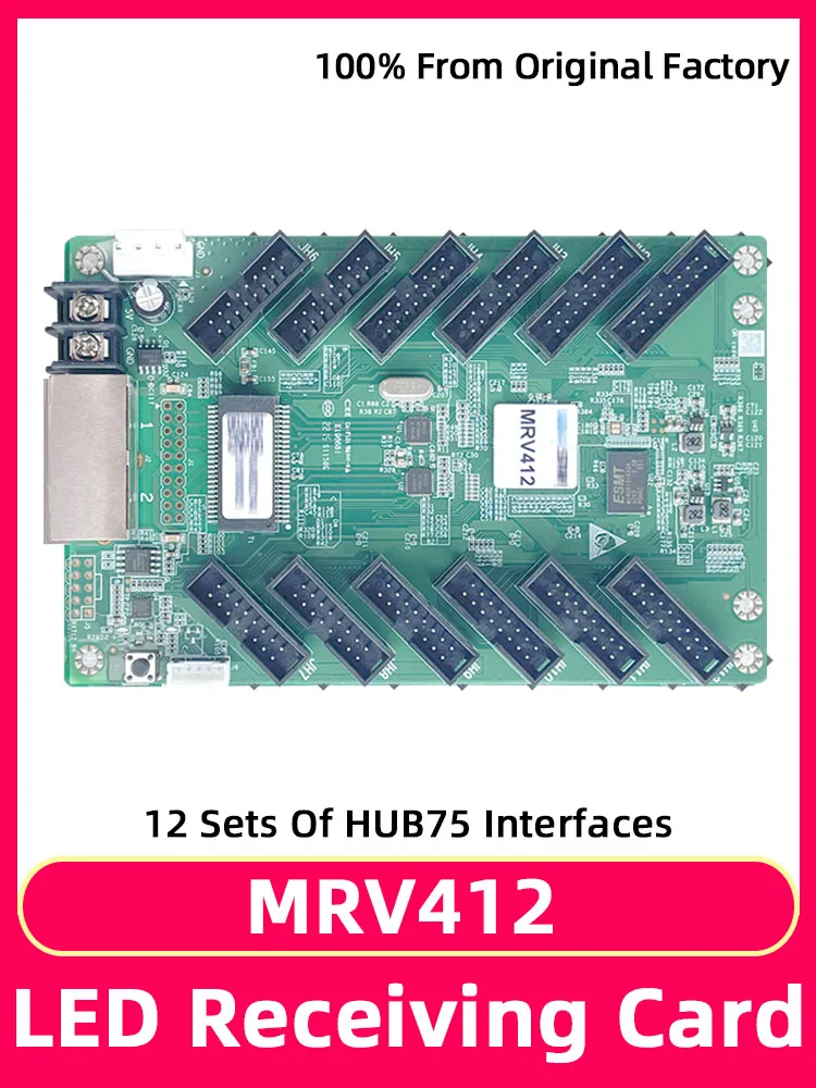 Novastar-MRV412-Full-Color-Large-LED-Video-Screen-Receiving-Card ...