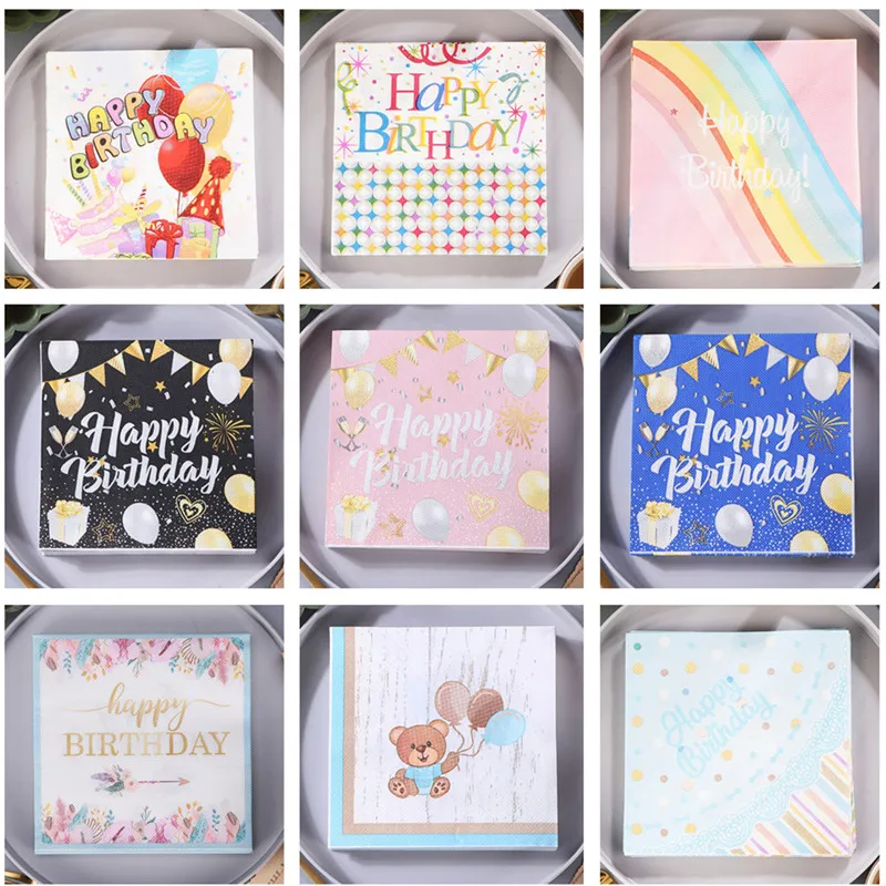 20Pcs-pack-Colorful-Creative-Happy-Birthday-Theme-Printed-Paper ...