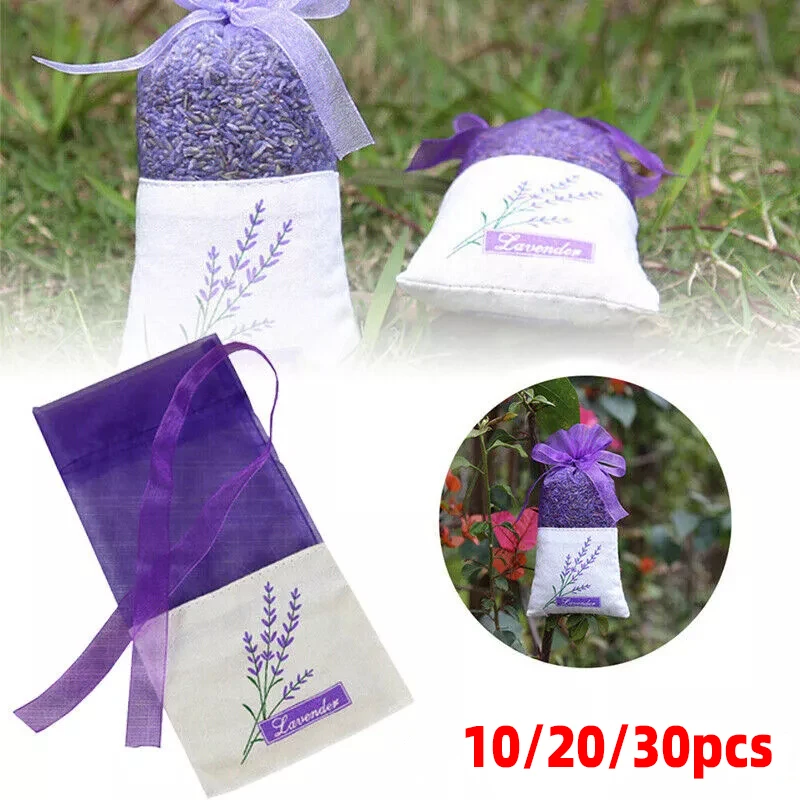 10-20-30pcs-Empty-Sachets-Bag-Flower-Printing-Lavender-Fragrance-Sachet ...