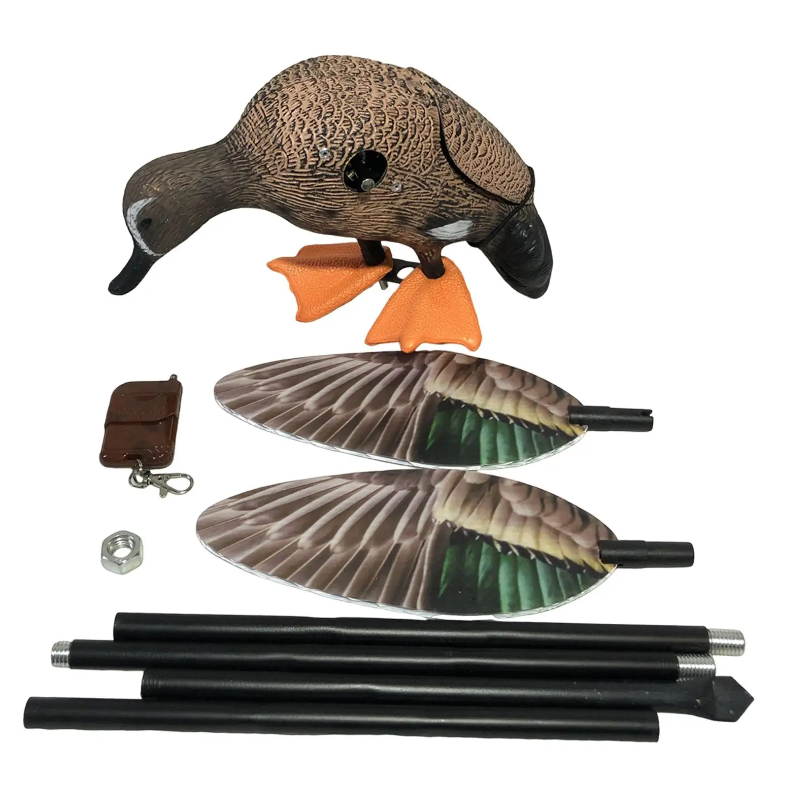 Electric-Flying-Duck-Decoy-Smooth-Duck-Motion-Decoy-for-Balcony-Orchard ...