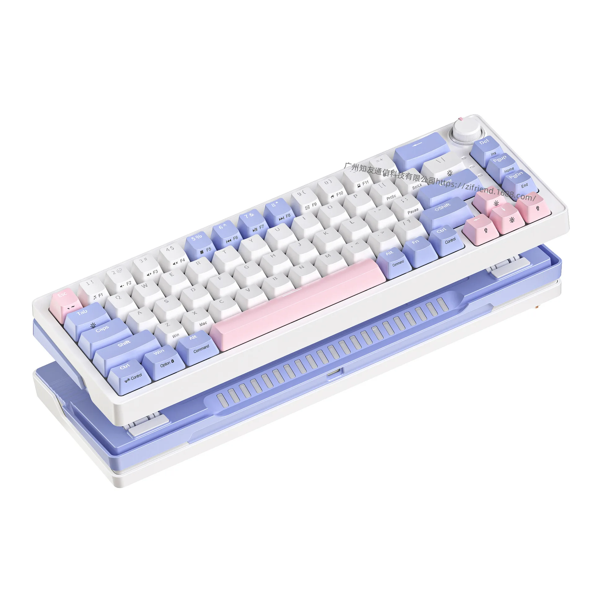 68-Keys-Gaming-Mechanical-Keyboard-Wired-2-4G-Wireless-USB-Type-c-Wired ...