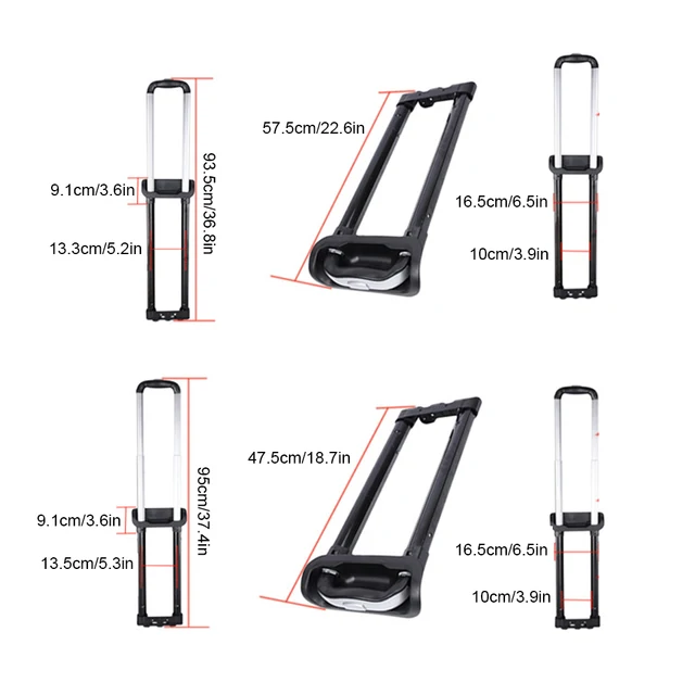 Luggage Pull Handle Parts