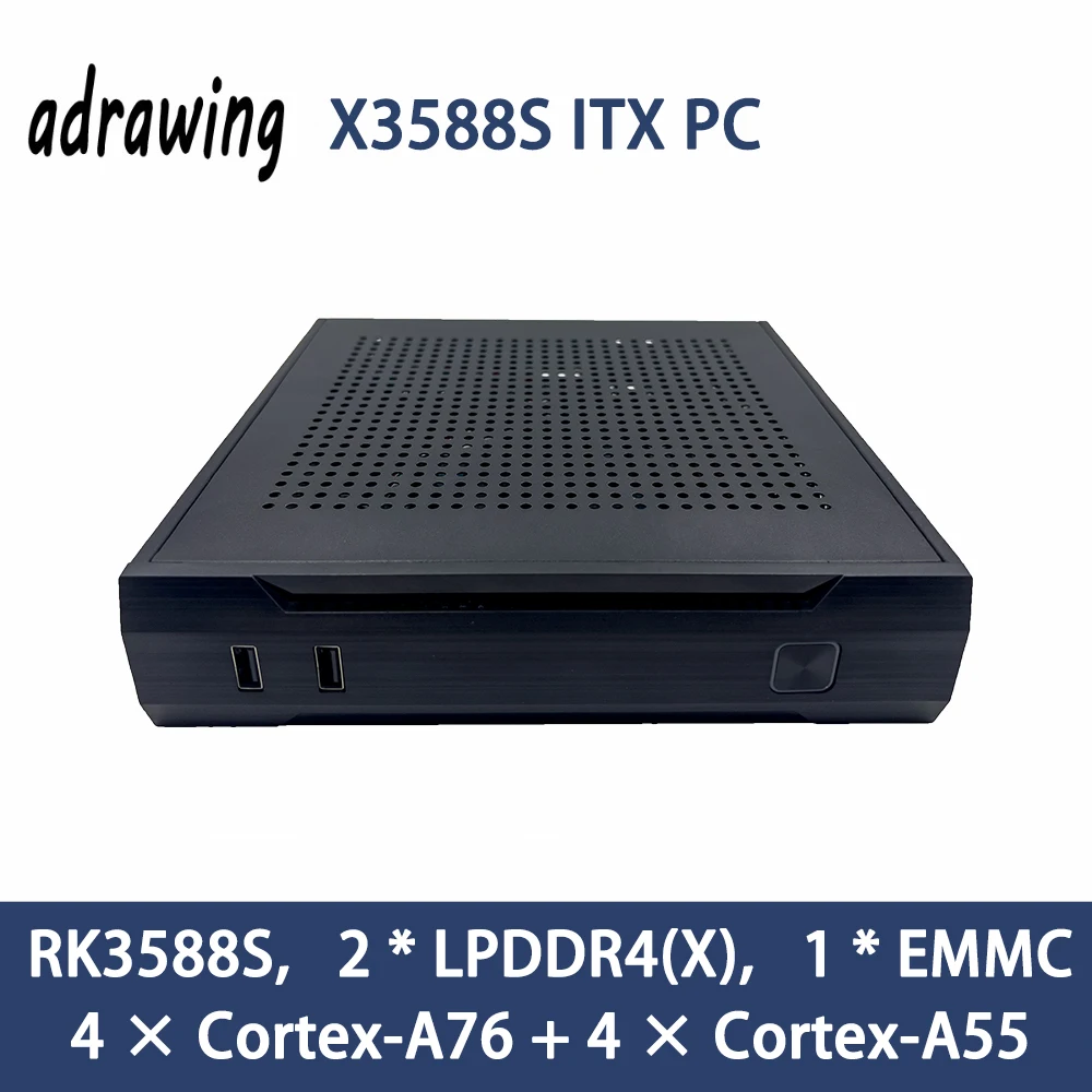 Mini PC Windows 11 Intel 11th Rockchip RK3588S RK3588 8K AI 8-core 64 ...
