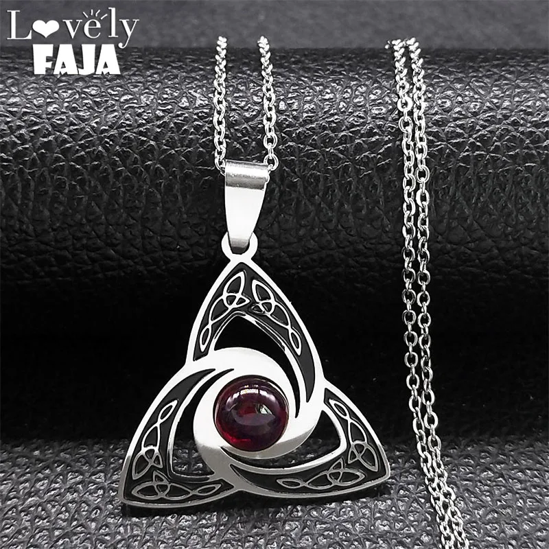 Red Amulet Necklace