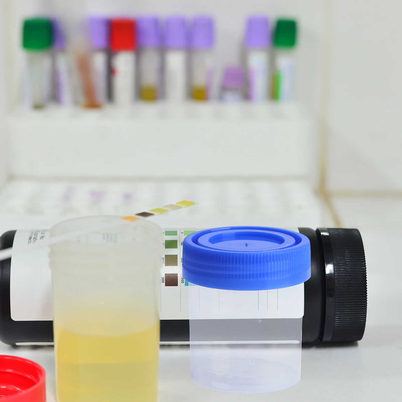 Urine Collection Sample Bottle Container Specimen Cup Sample Collection ...