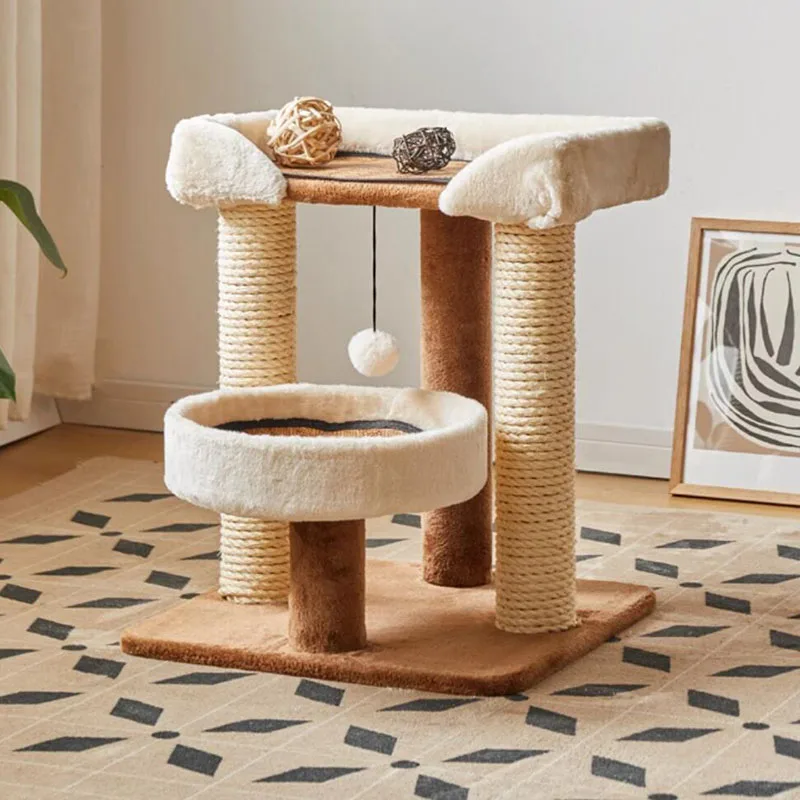 Big-bed-cat-nest-cat-tree-integrated-cat-climbing-frame-large-cat ...