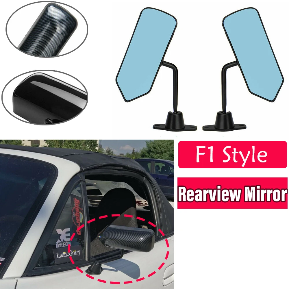 2PCS-F1-Style-Car-Side-Wide-Angle-Wing-Rearview-Mirrors-For-Rav4-Mazda3 ...