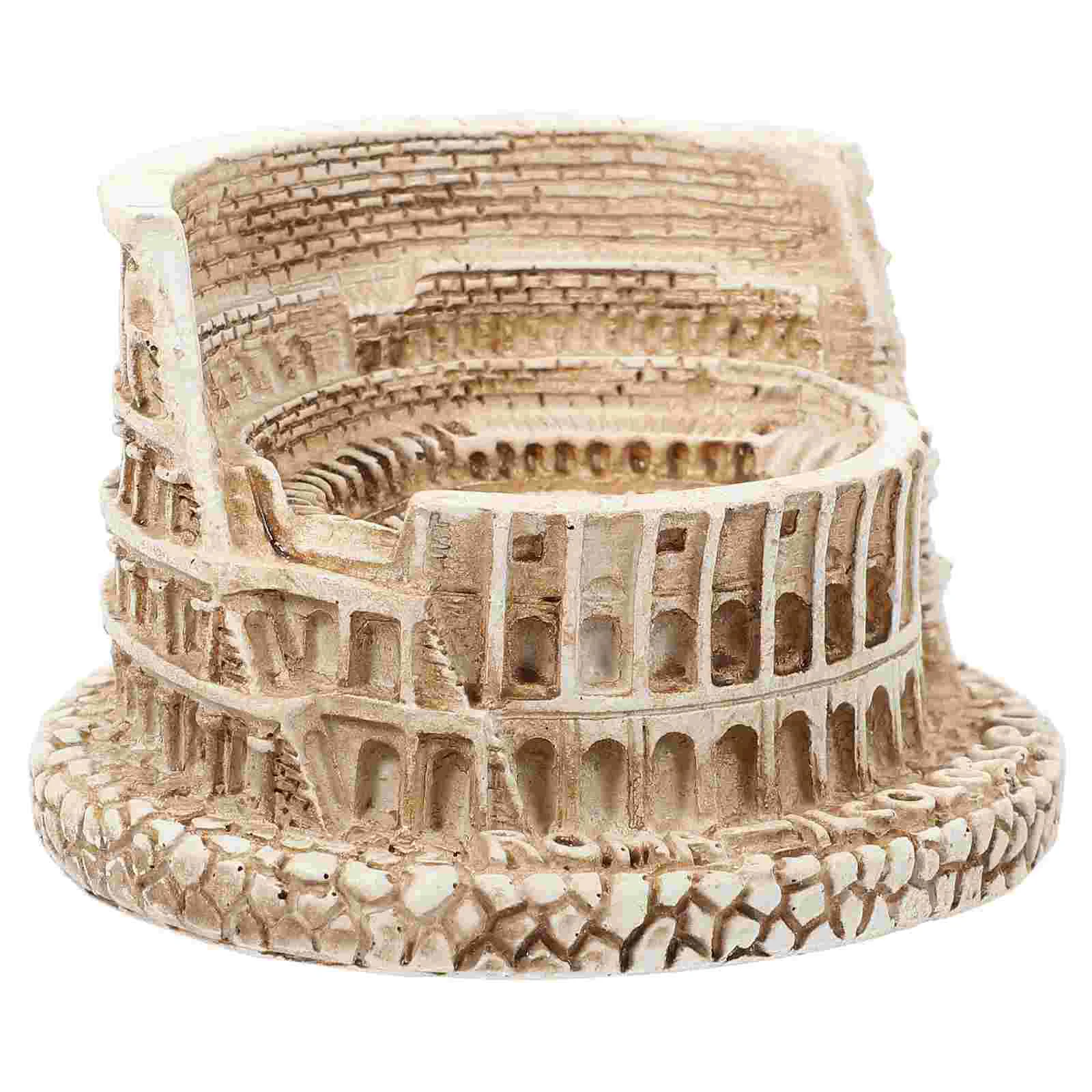 Roman-Ornaments-Small-Colosseum-Craft-Vintage-Decor-Table-Figurine ...