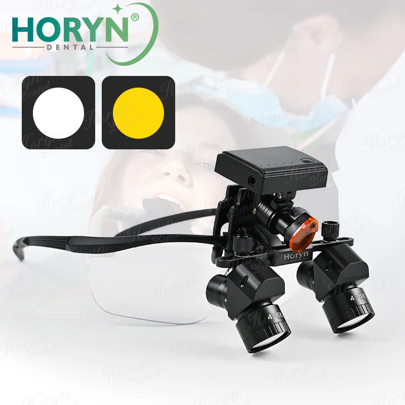 Lupas-dentales-ajustables-4X-6X-lupa-Binocular-lupa-m-dica-lupa-quir ...