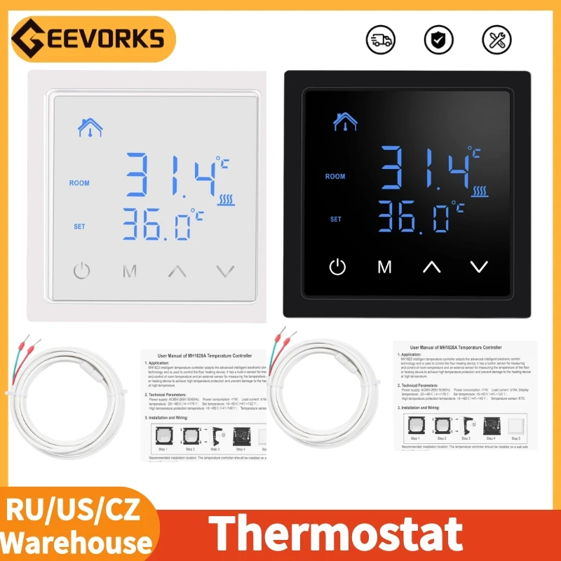 Smart-Thermostat3A16A-Floor-Heating-Temperature-Controller-with-LED ...