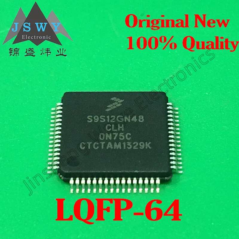 S9S12GN48F0CLH S9S12GN48CLH QFP 64 microcontroller chip 100% new ...