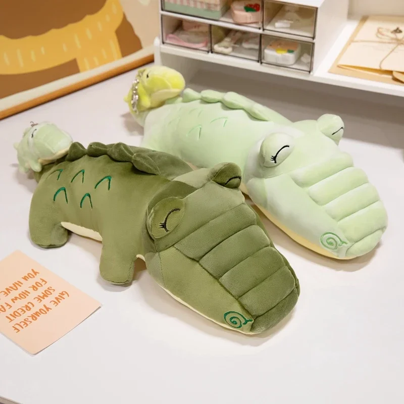 Fluffy Stuffed Crocodile Plush Toy Pendant Soft Creative Jungle Animal ...