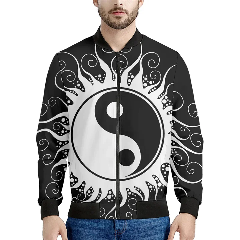 Black-White-Yin-Yang-Pattern-Jacket-Men-Clothes-3d-Printed-Sweatshirt ...