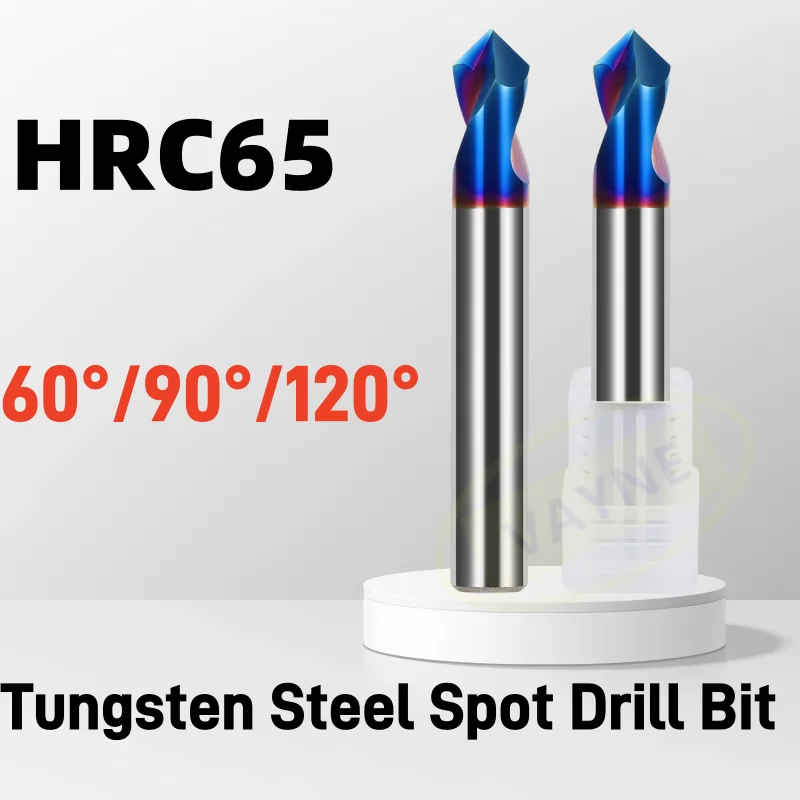 Brocas de ponto ponto 60 90 120dgrees carboneto cnc chanfradura ...