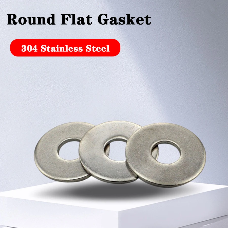 30pcs-lot-304-Stainless-steel-flat-ring-washers-Model-M2-M3-M4-M5-M6-M8 ...