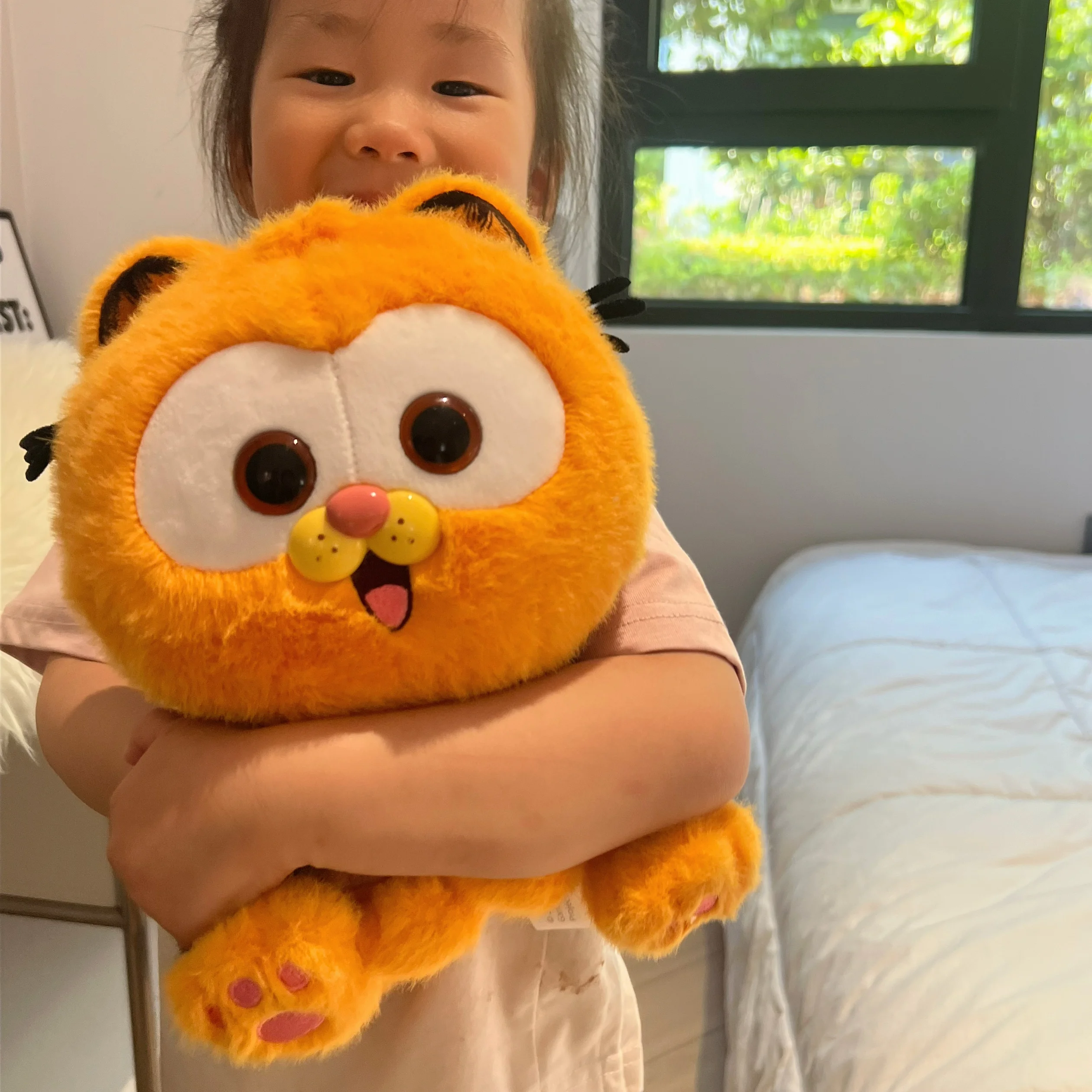 Miniso-Garfield-juguete-de-Peluche-divertido-mu-eco-de-Peluche-de-gato ...