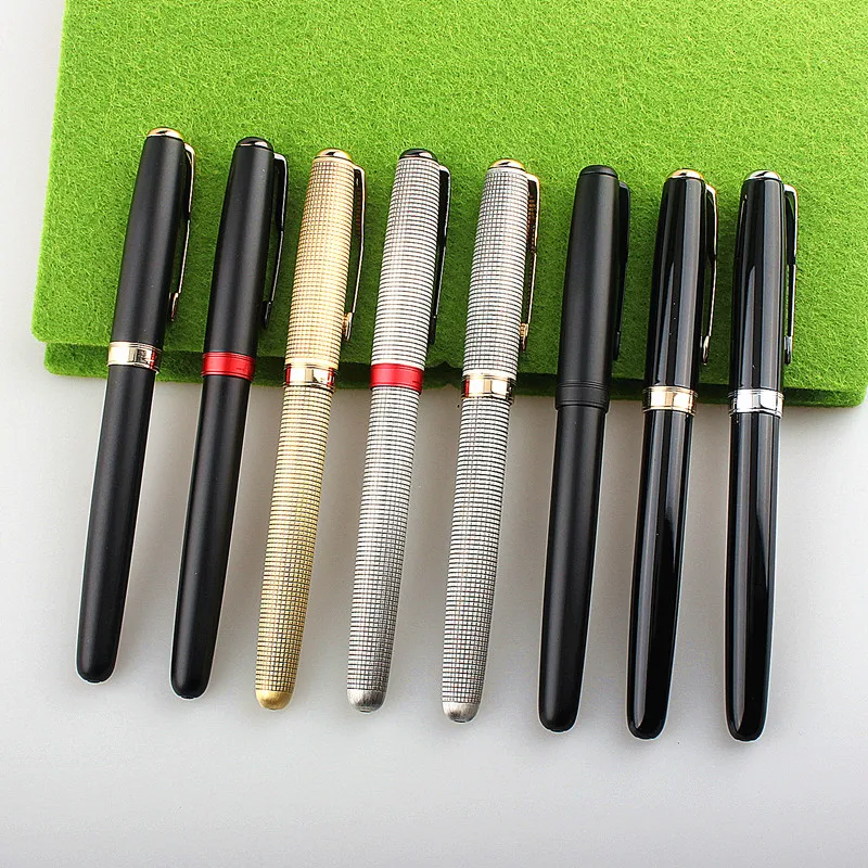 Luxury JINHAO 75 Fountain Pen Checkered Grab Ash Feather Arrow Tungsten ...