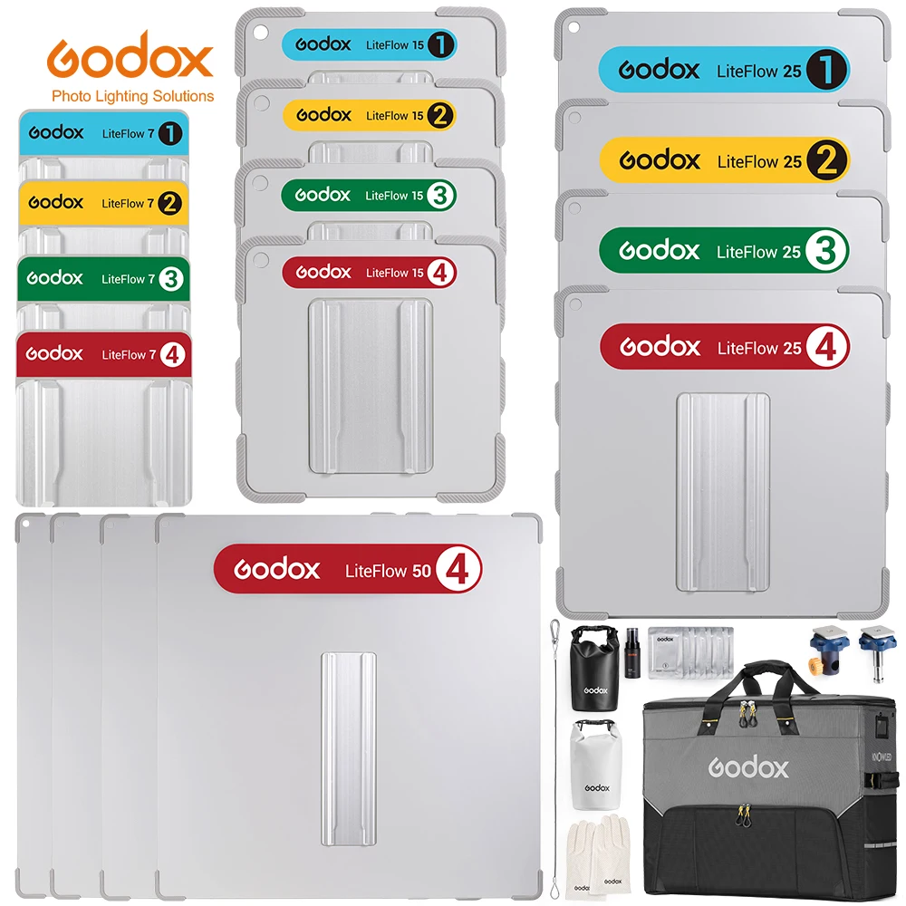 Godox-LiteFlow-7-15-25-50-Light-Reflector-For-Hard-Medium-Soft-Light ...