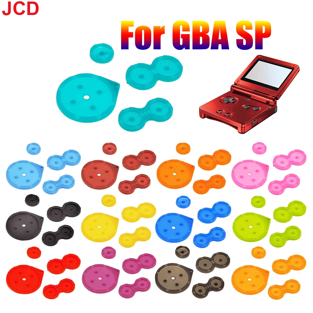 JCD 1set High Quality Color For GameBoy Advance SP GBA SP Rubber ...