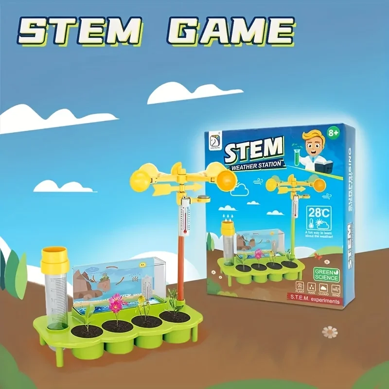 Weather-Station-Lab-Toy-For-Kids-With-Ecological-Science-Experiment ...