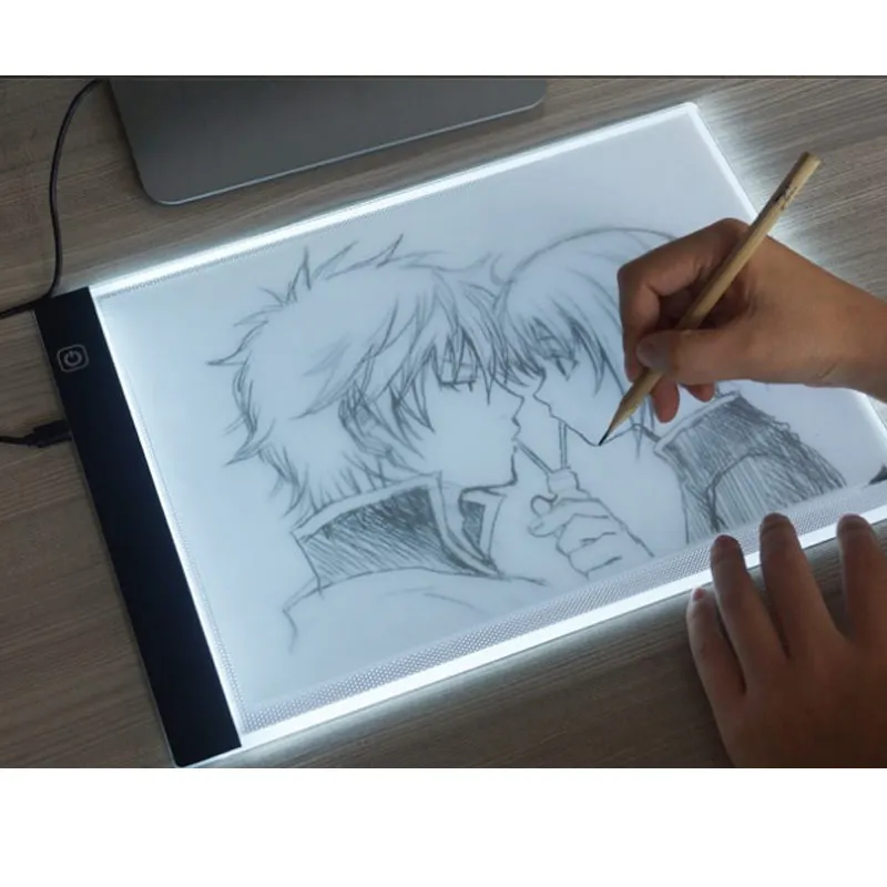 A4-A5-LED-Drawing-Copying-Table-Children-Drawing-Board-Transparent ...
