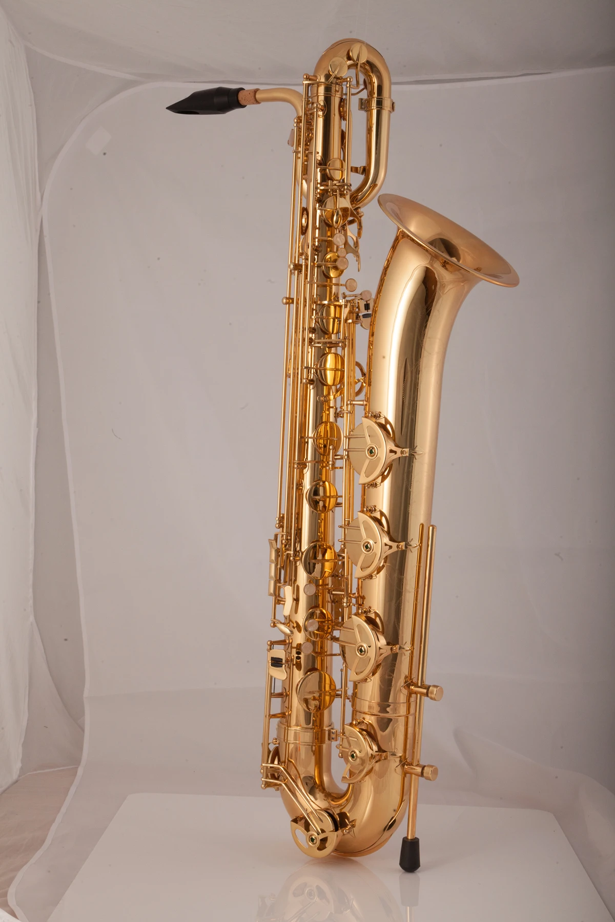 High-Quality-Baritone-Saxophone-E-Flat-Brass-Plated-Professional ...