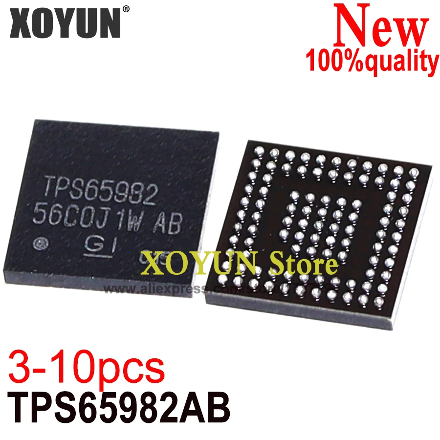Jeu-de-puces-BGA-TPS65982-TPS65982AB-TPS65982ABZQZR-100-nouveau-3-10-pi ...