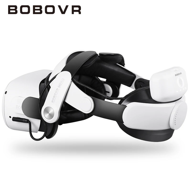 Bobovr m2 pro cabeça cinta para oculus quest 2 vr bateria elite halo ...